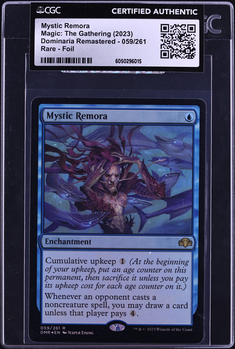 2023 Magic The Gathering Dominaria Remastered Foil Mystic Remora #59 ...