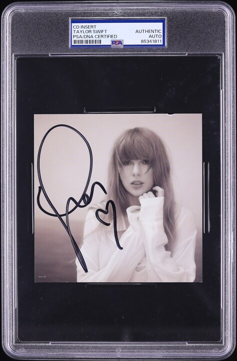 Taylor Swift Signed Autographed CD Insert AUTO PSA/DNA AUTH on Fanatics ...