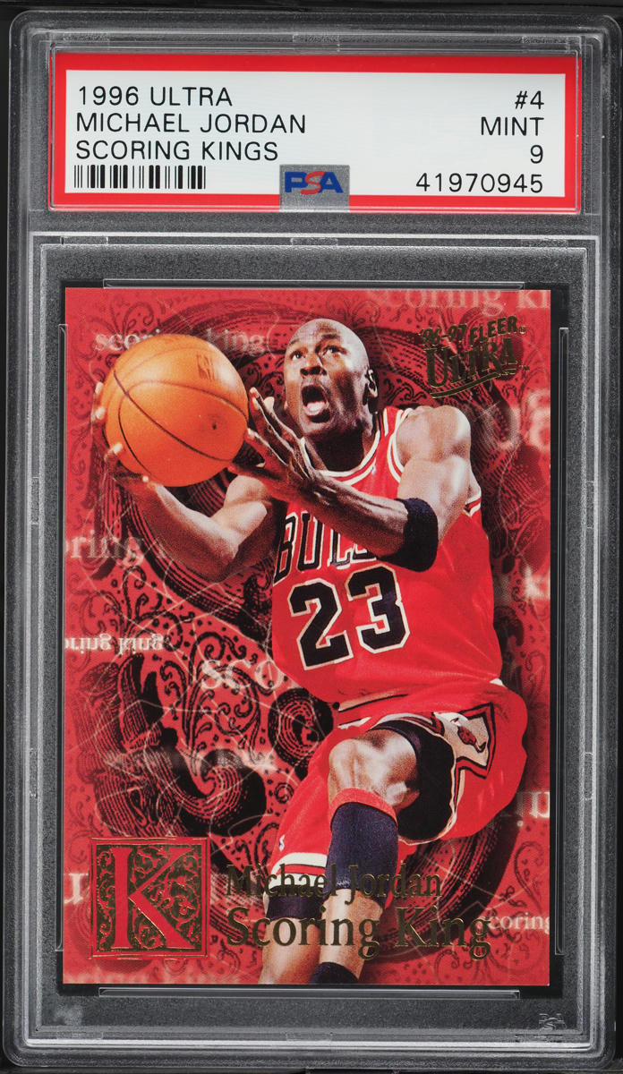 1996 Ultra Scoring Kings Michael Jordan #4 PSA 9 MINT on Fanatics Collect