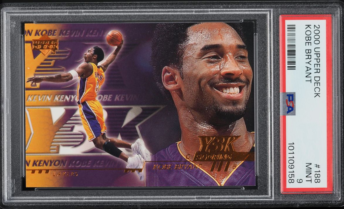 2000 Upper Deck Basketball Kobe Bryant #188 PSA 9 MINT on Fanatics Collect