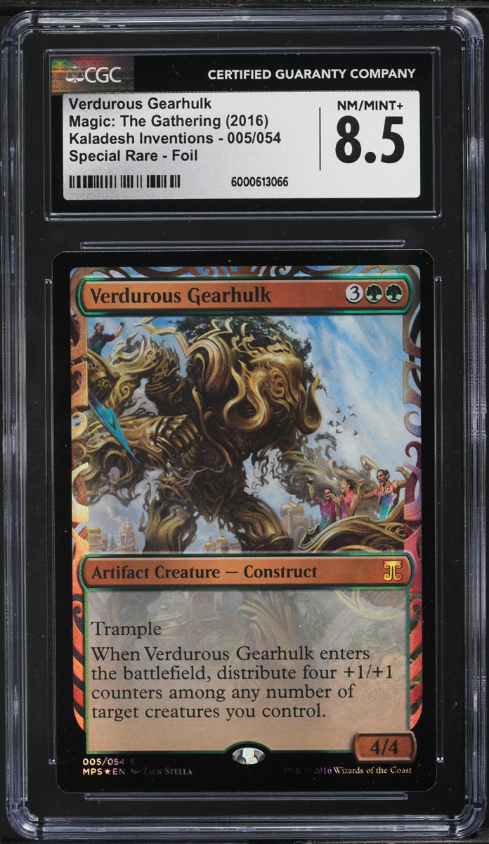 2016 Magic The Gathering MTG Kaladesh Inventions Foil Verdurous ...