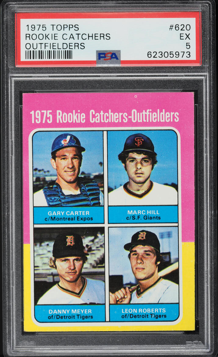 1975 Topps Gary Carter ROOKIE #620 PSA 5 EX on Fanatics Collect