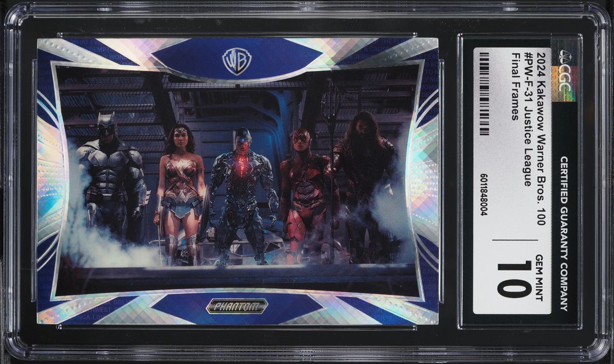 2024 Kakawow Phantom Warner Bros. 100 Final Frames Justice League CGC ...
