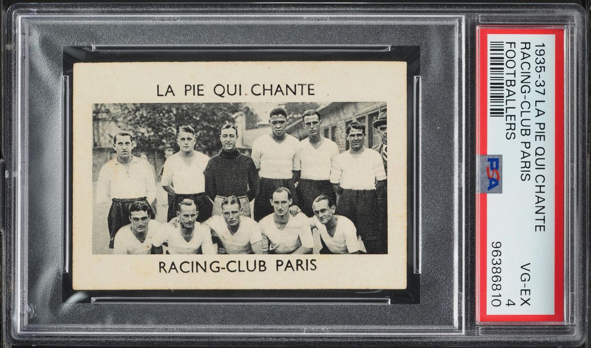 1935 La Pie Qui Chante RC Paris w/ Aleksandar Zivkovic & Raoul Diagne ...