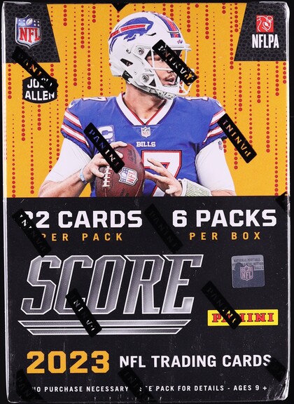 2023 Score Football Sealed Hobby Blaster Box on Fanatics Collect