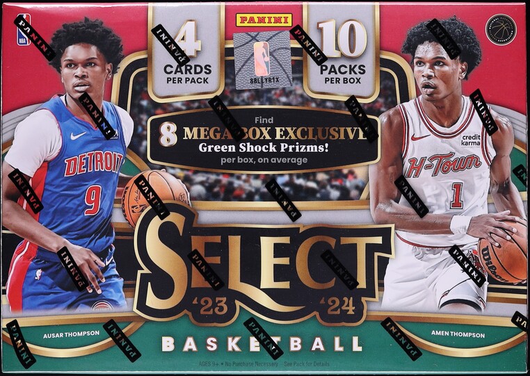 2023 Select Basketball Sealed Mega Box, 10ct Packs on Fanatics Collect