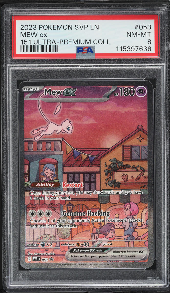 2023 Pokemon SV Black Star Promo 151 Ultra Premium Collection Mew ex ...