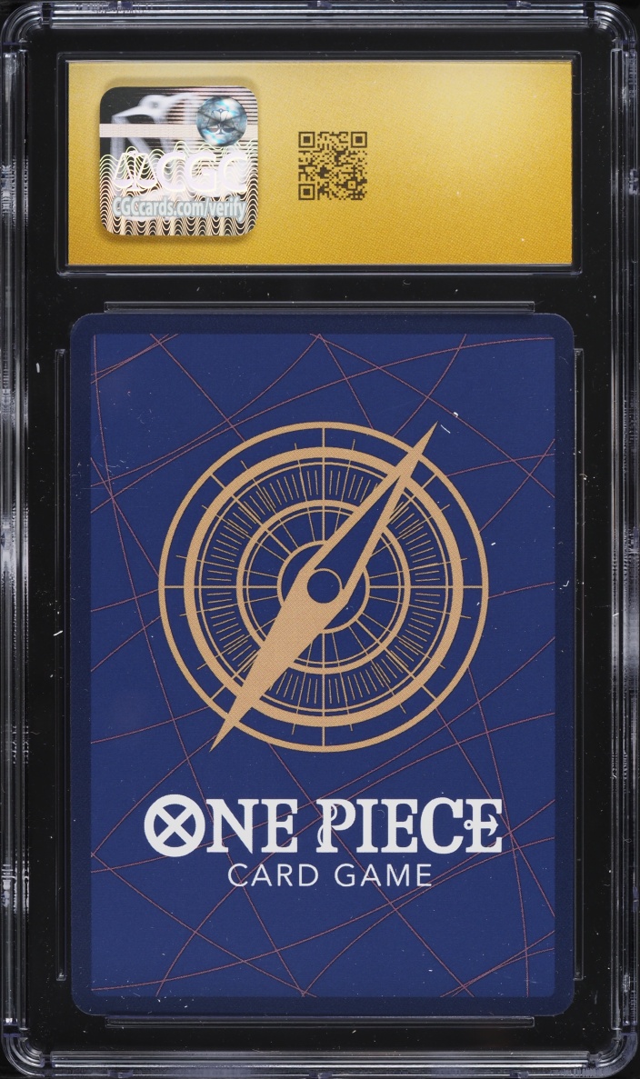 2025 One Piece Royal Blood Alt Art Sanji #OP10-005 CGC 10 PRISTINE on ...