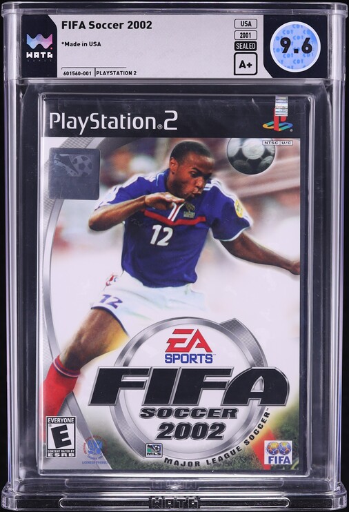 FIFA Soccer 2002 (PlayStation 2 PS2) WATA 9.6 A+ Sealed on Fanatics Collect