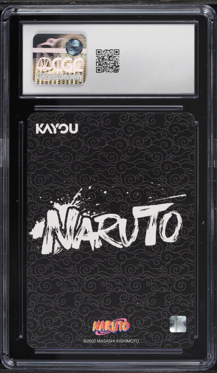 2025 Kayou Naruto Heaven Scroll Kakashi Hatake #NRSA01-SP-004L5 CGC 9 ...