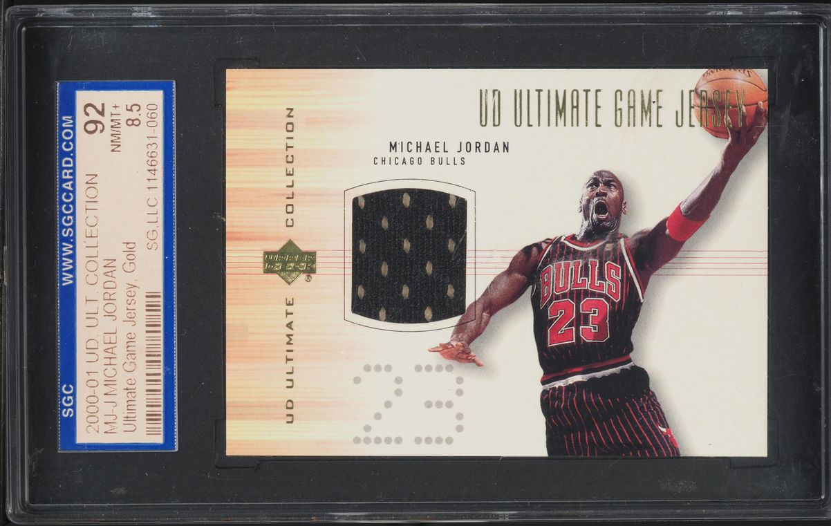 2000 Ultimate Collection Game Jersey Gold Michael Jordan PATCH #MJ-J ...