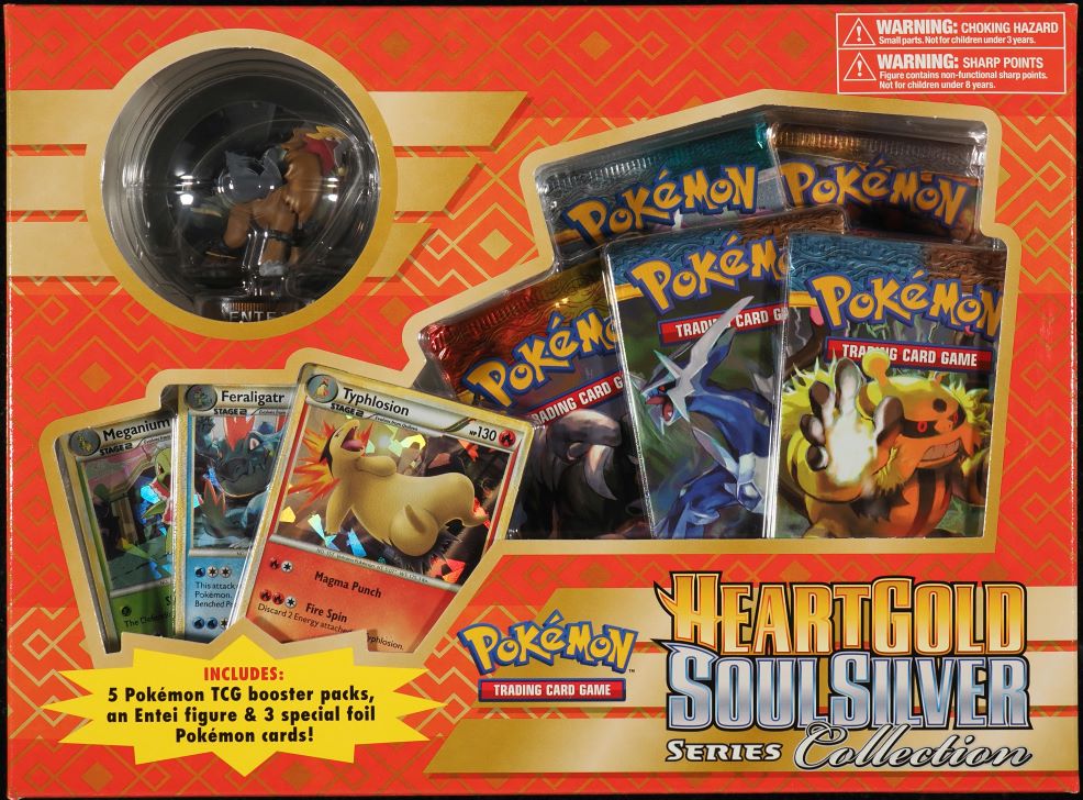 2010 Pokemon HeartGold SoulSilver Collection Box Sealed on Fanatics Collect