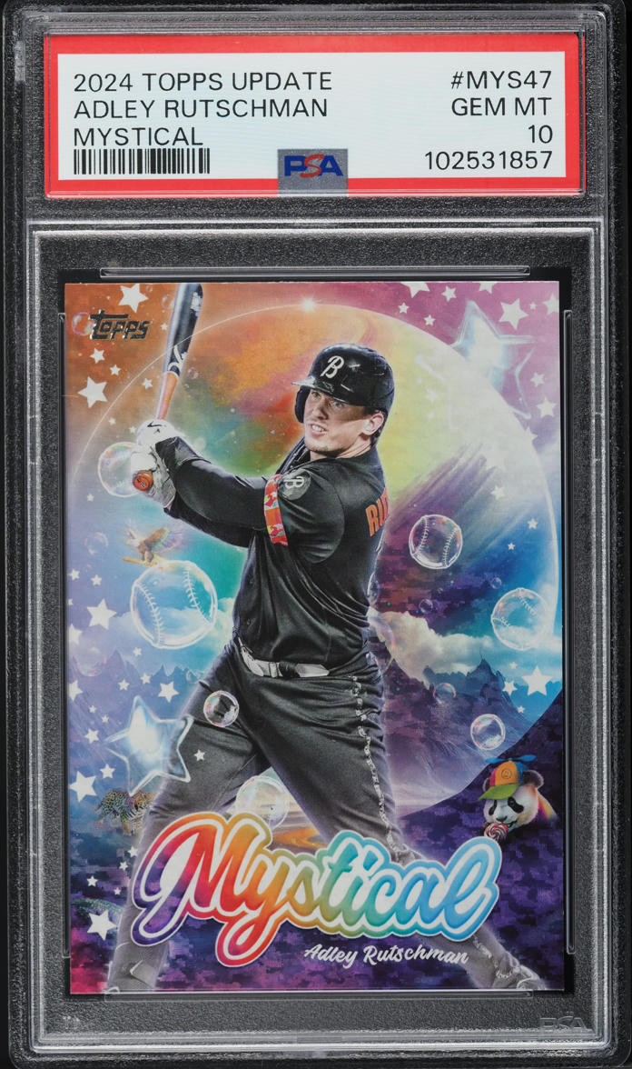 2024 Topps Update Mystical Adley Rutschman #MYS47 PSA 10 GEM MINT on ...