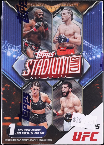 2025 Stadium Club UFC Factory Sealed Blaster Box, 6ct Packs on Fanatics ...