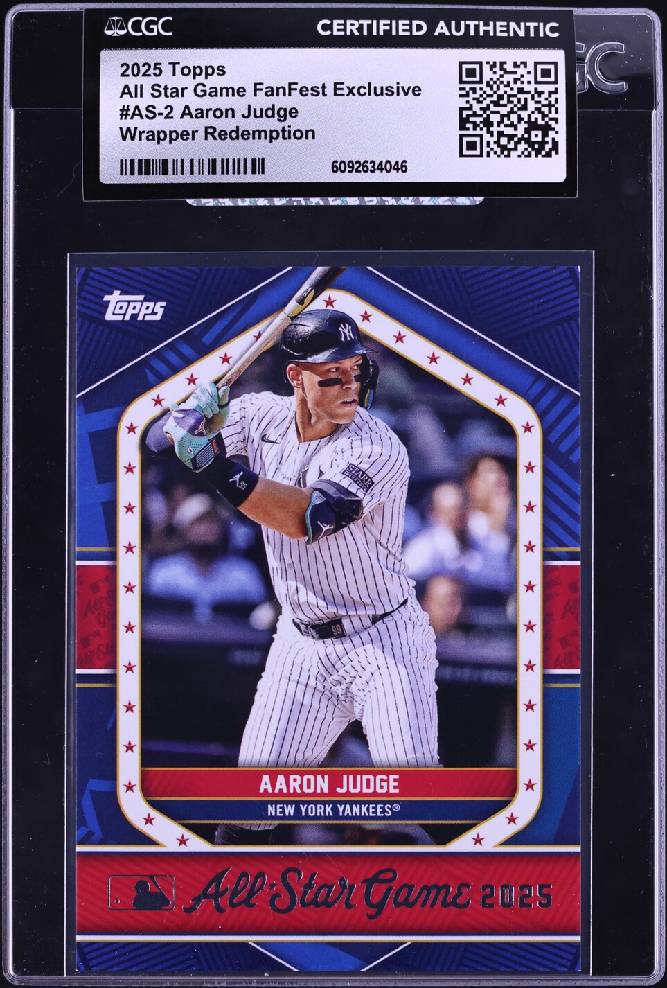 2025 Topps All Star Game Fan Fest Exclusive Wrapper Redemption Aaron ...