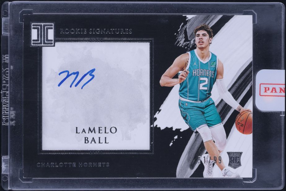 2020 Panini Impeccable LaMelo Ball ROOKIE AUTO /99 #RS-BAL on Fanatics ...
