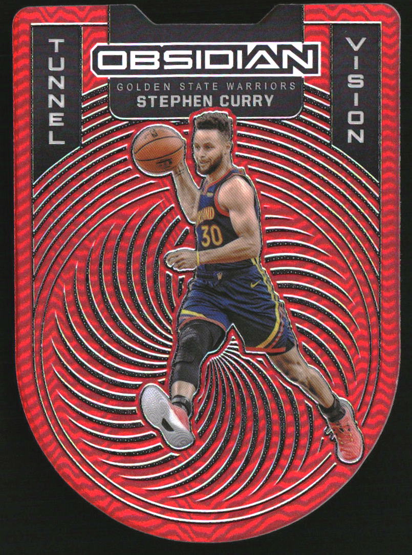 2020-21 Panini Obsidian Tunnel Vision Electric Etch Red Flood #15 ...