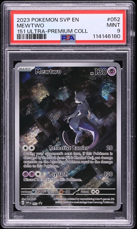 2023 Pokemon Scarlet & Violet 151 Ultra Premium Collection Mewtwo #52 ...