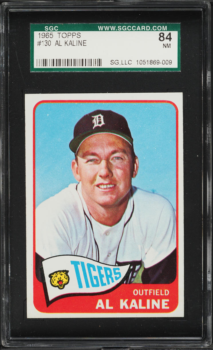 1965 Topps Al Kaline #130 SGC 7 NRMT on Fanatics Collect