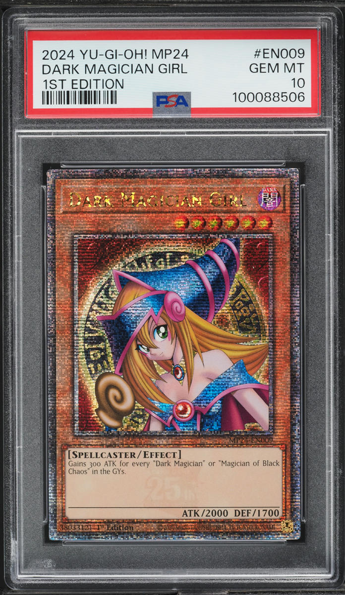 2024 Yu-Gi-Oh! MP24 1st Edition Dark Magician Girl #MP24-EN009 PSA 10 GEM MINT on Fanatics Collect