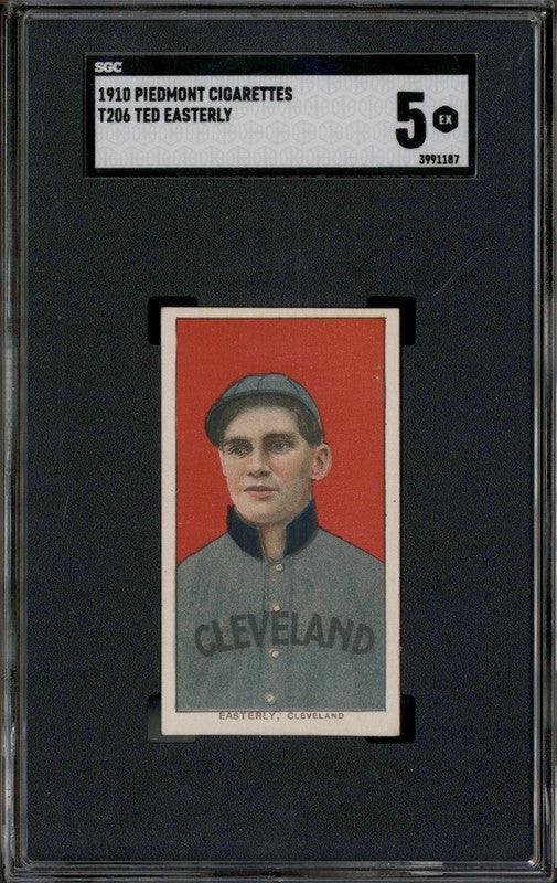 1910 Piedmont Cigarettes T206 Ted Easterly SGC 5 on Fanatics Collect
