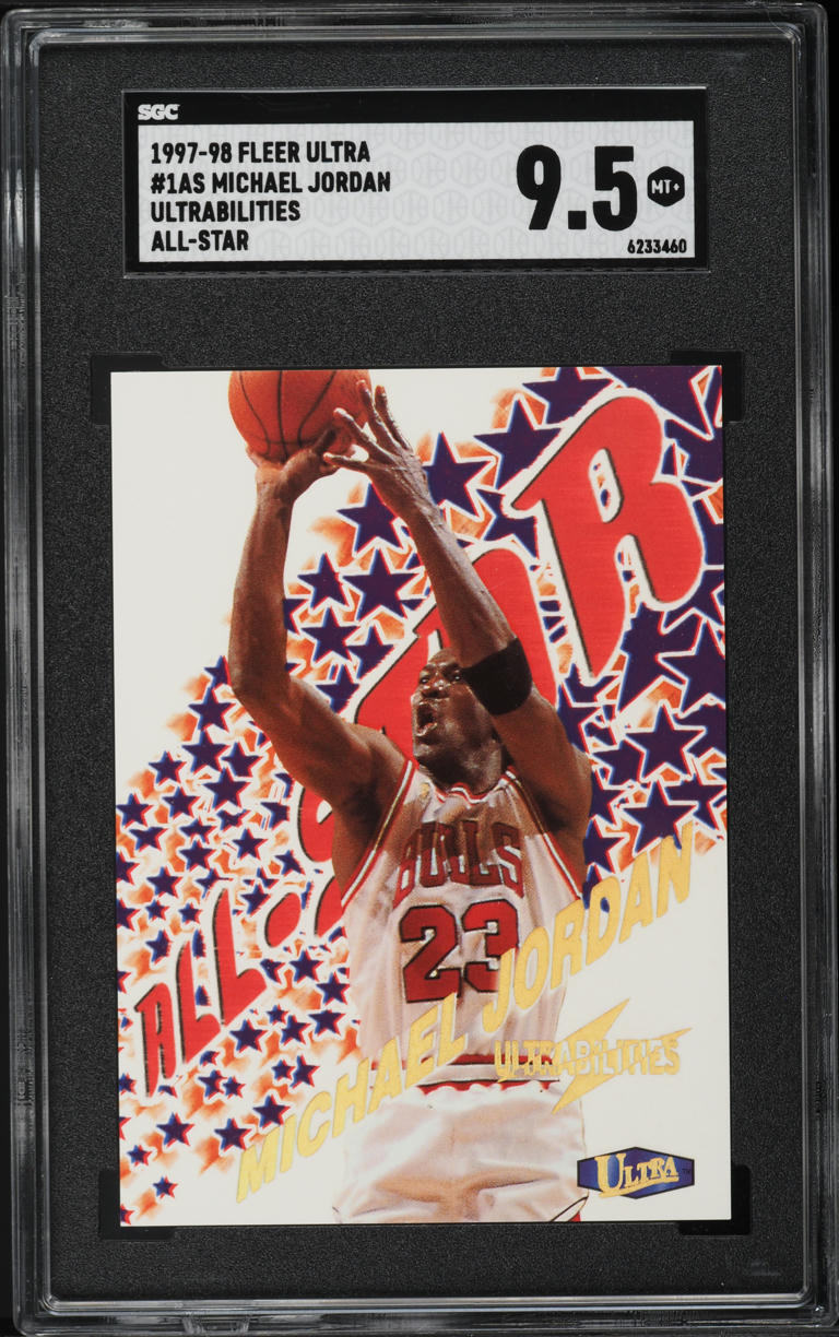 1997 Ultra Ultrabilities All-Star Michael Jordan #1AS SGC 9.5 MINT+ on Fanatics Collect