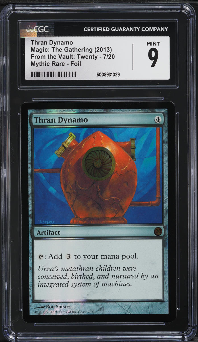 2013 Magic The Gathering MTG From The Vault Twenty Foil Thran Dynamo ...