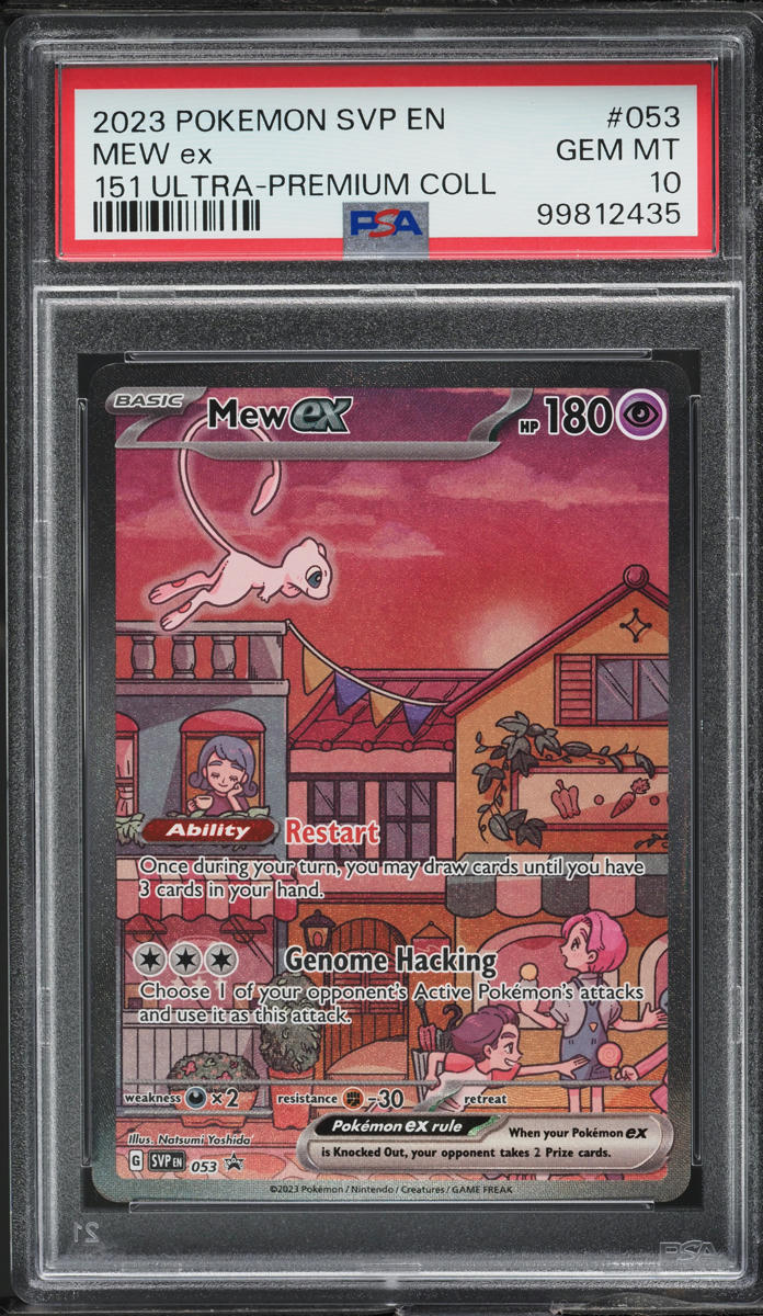 2023 Pokemon SV 151 Black Star Promo Ultra Premium Collection Mew ex #53 PSA 10 on Fanatics Collect