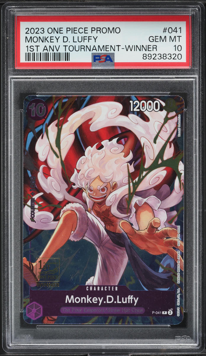 2023 One Piece Promo 1st Annniversary Tournament Winner Monkey D. Luffy ...