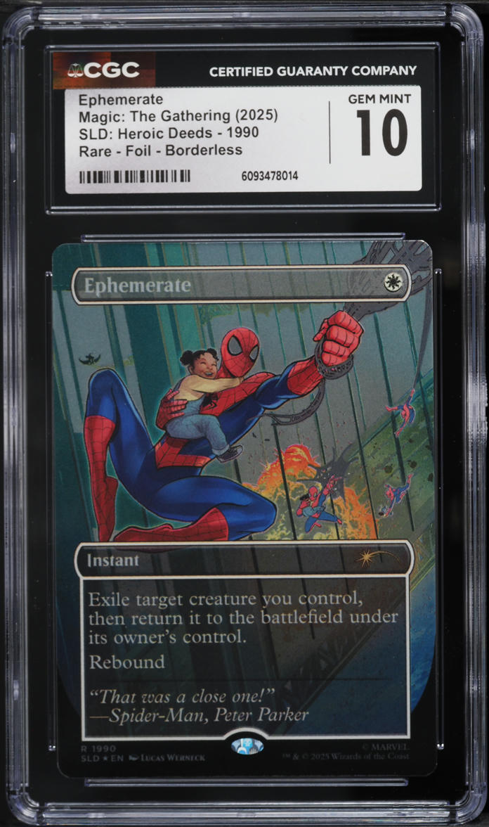 2025 Magic The Gathering MTG SLD Heroic Deeds Foil Borderless ...