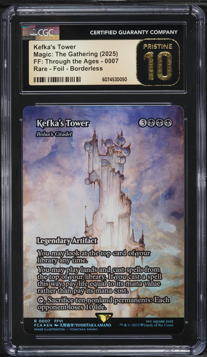 2025 Magic The Gathering MTG FF Through The Ages Borderless Kefka's ...