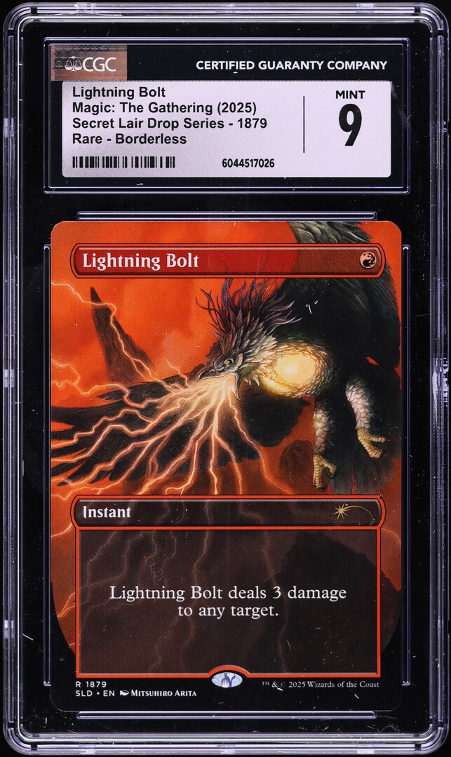 2025 Magic The Gathering MTG SLD Mitsuhiro Arita Borderless Lightning ...