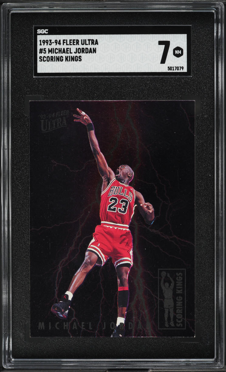 1993 Ultra Scoring Kings Michael Jordan #5 SGC 7 NRMT on Fanatics Collect