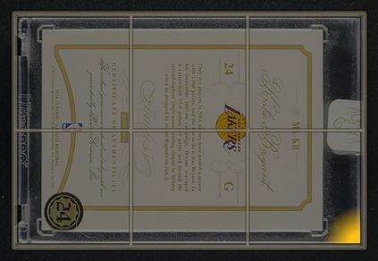 2014 Panini Flawless Momentous Ruby Kobe Bryant PATCH AUTO /15 #MA-KB ...