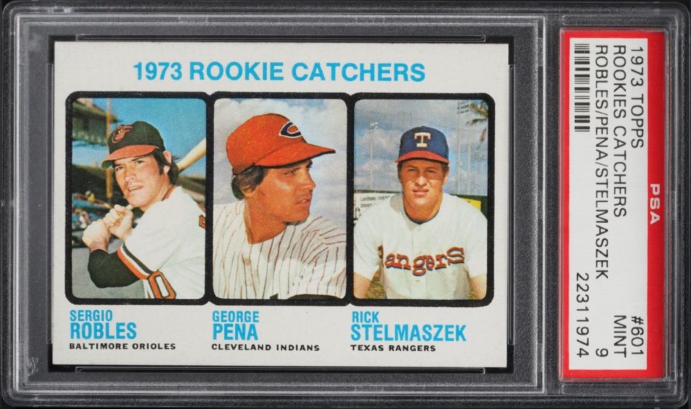 1973 Topps Rookies Catchers #601 PSA 9 MINT on Fanatics Collect
