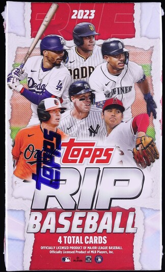 2023 Topps Rip Baseball Sealed Hobby Box, 4ct Cards on Fanatics Collect