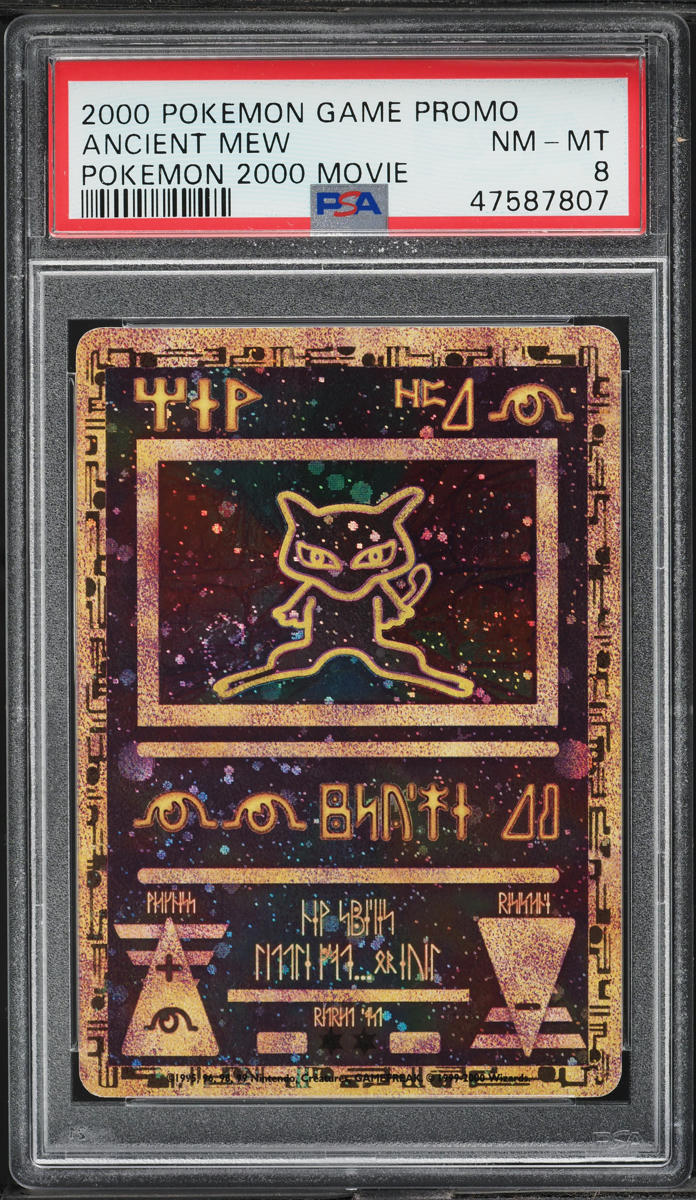 2000 Pokemon Movie Promo Ancient Mew PSA 8 NM-MT on Fanatics Collect
