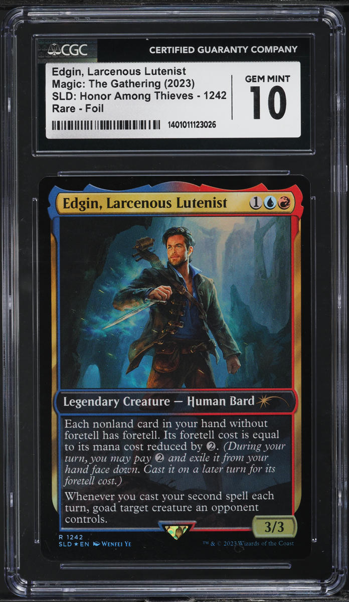 2023 Magic The Gathering Honor Among Thieves Edgin, Larcenous Lutenist ...