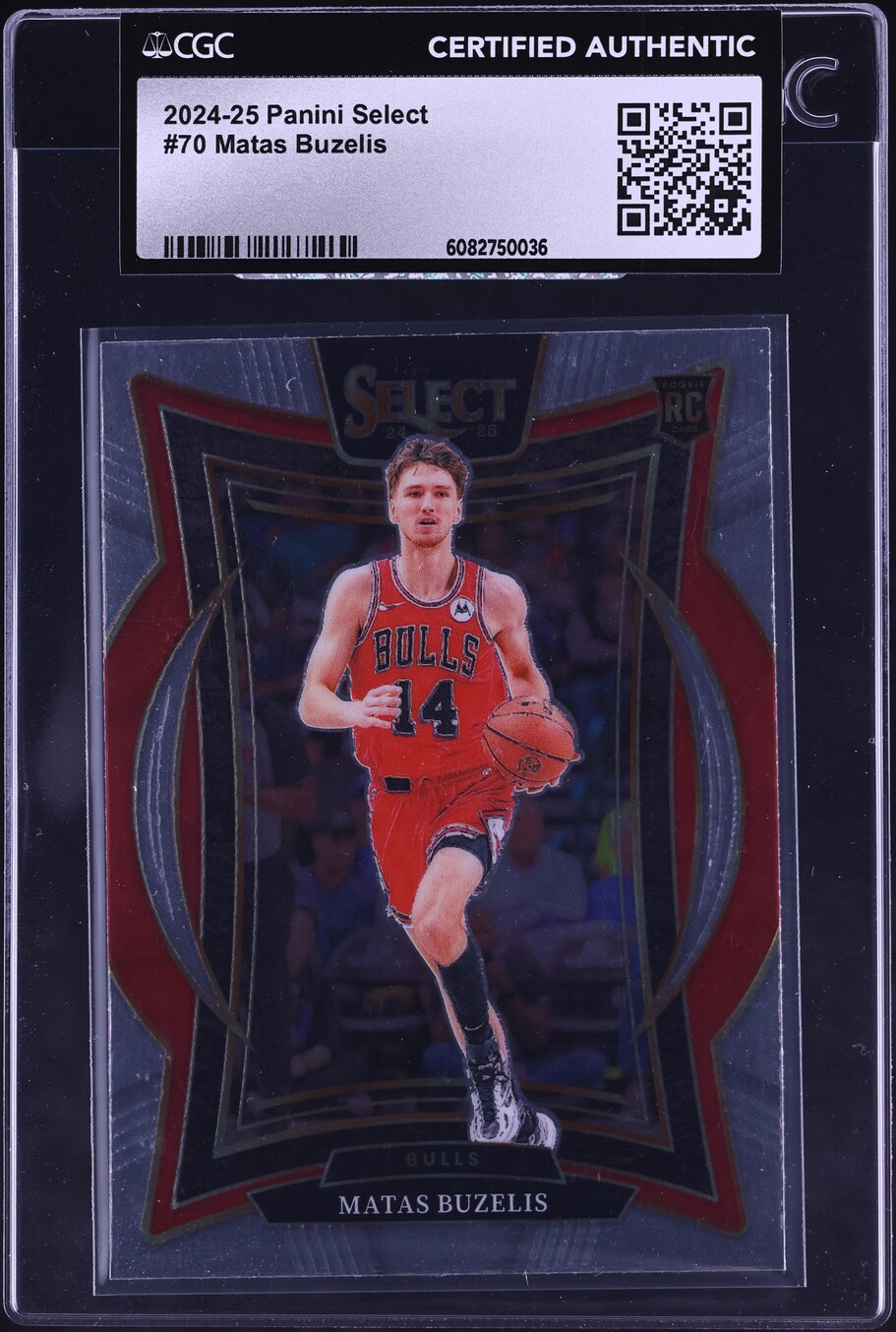 2024 Select Concourse Matas Buzelis ROOKIE #70 CGC AUTH on Fanatics Collect