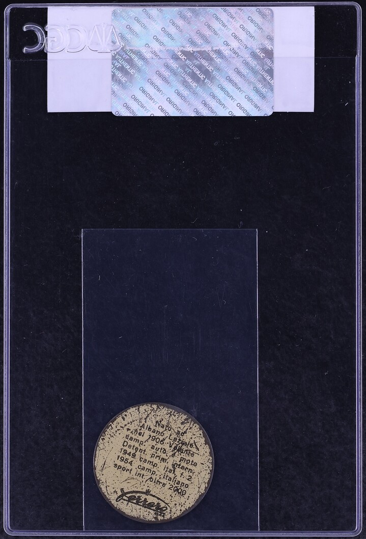 1955 Ferrero Metal Discs Piero Taruffi CGC AUTH on Fanatics Collect