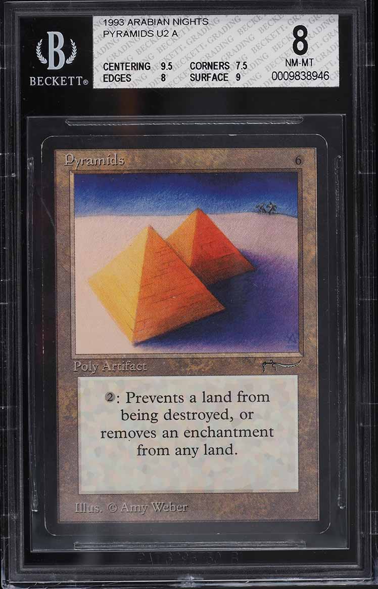 1993 Magic The Gathering MTG Arabian Nights Pyramids BGS 8 NM-MT on ...