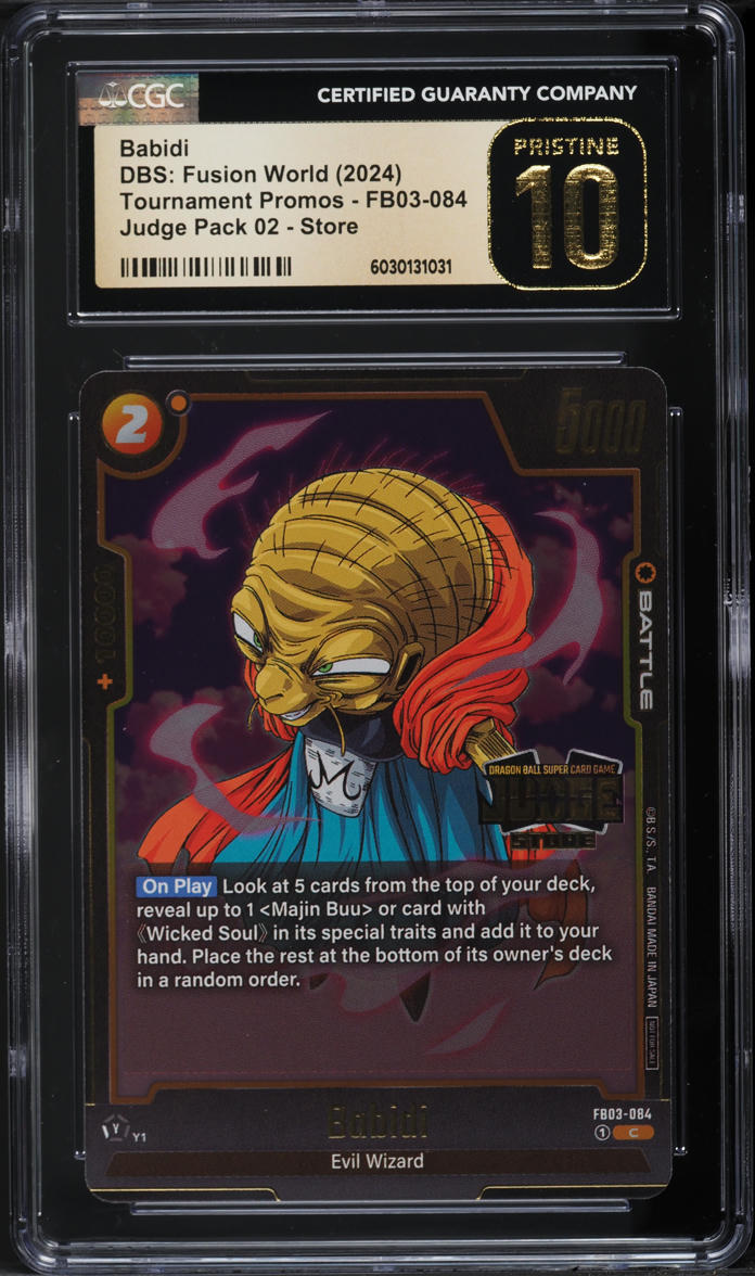 2024 Dragon Ball Super Fusion World Tournament Promo Store Judge 2 ...