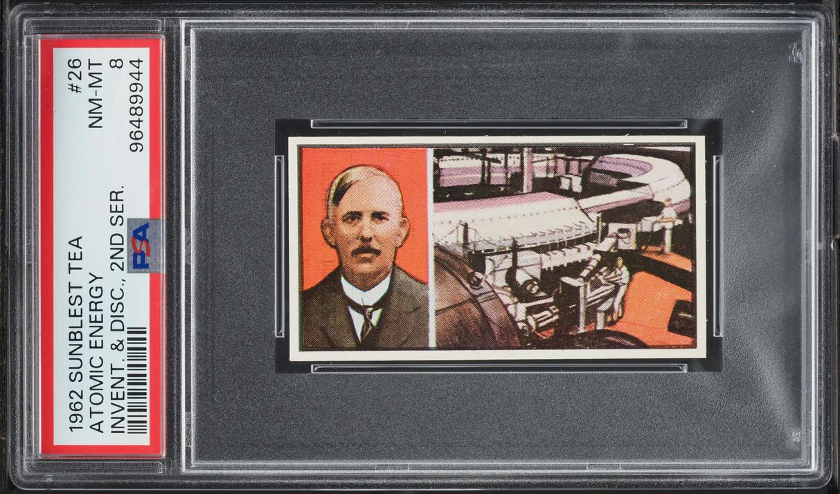 1962 Sunblest Tea Inventions & Discoveries 2nd Series Atomic Energy #26 ...