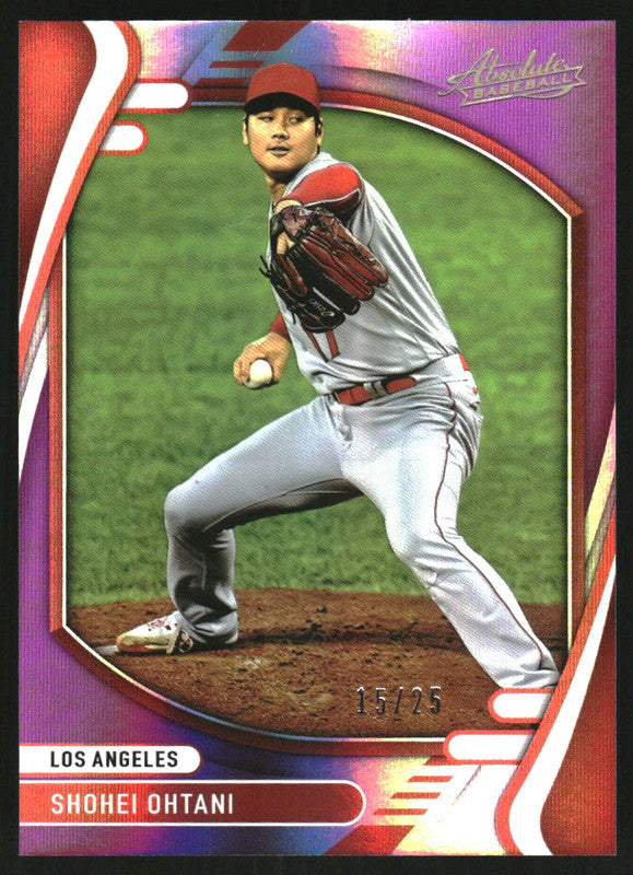 2022 Absolute Spectrum Purple #26 Shohei Ohtani /25 on Fanatics Collect