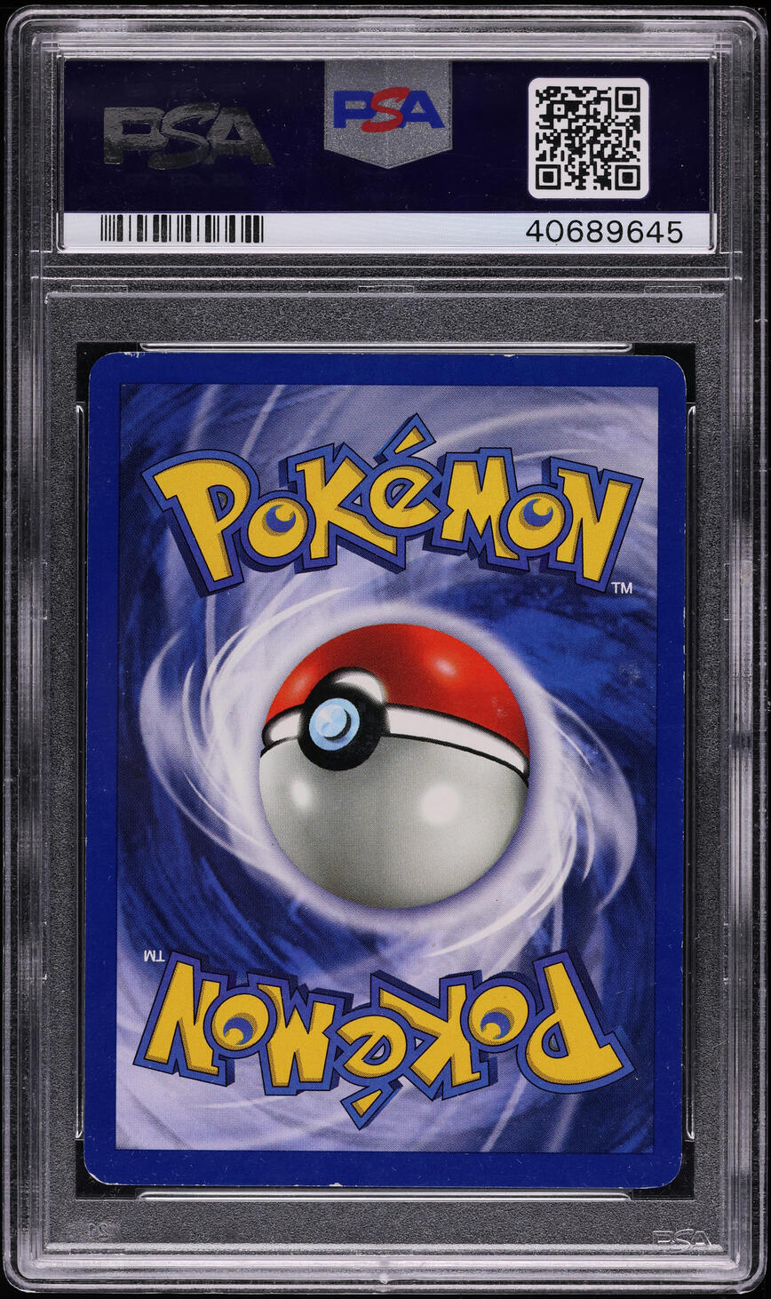 1999 Pokemon Base Set Shadowless 1st Edition Holo Mewtwo #10 PSA 8 NM ...