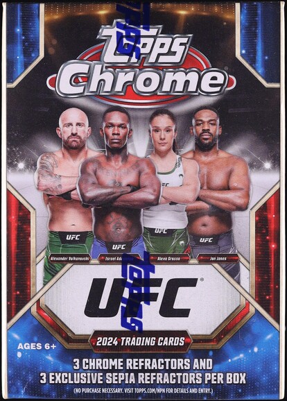 2024 Topps Chrome UFC Sealed Blaster Box on Fanatics Collect