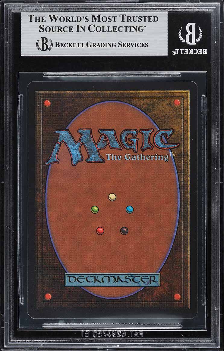 1993 Magic The Gathering MTG Beta Mox Ruby BGS 9 MINT on Fanatics Collect