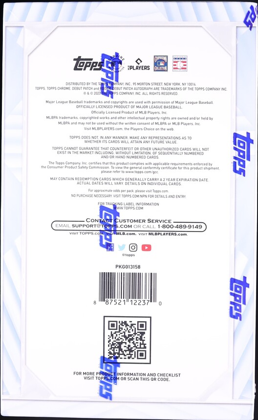 2023 Topps Chrome Update Series Baseball Sealed Hobby Box on Fanatics ...