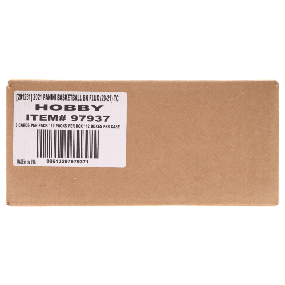 2020 Panini Flux Basketball Sealed Hobby Case, 12ct Box on Fanatics Collect