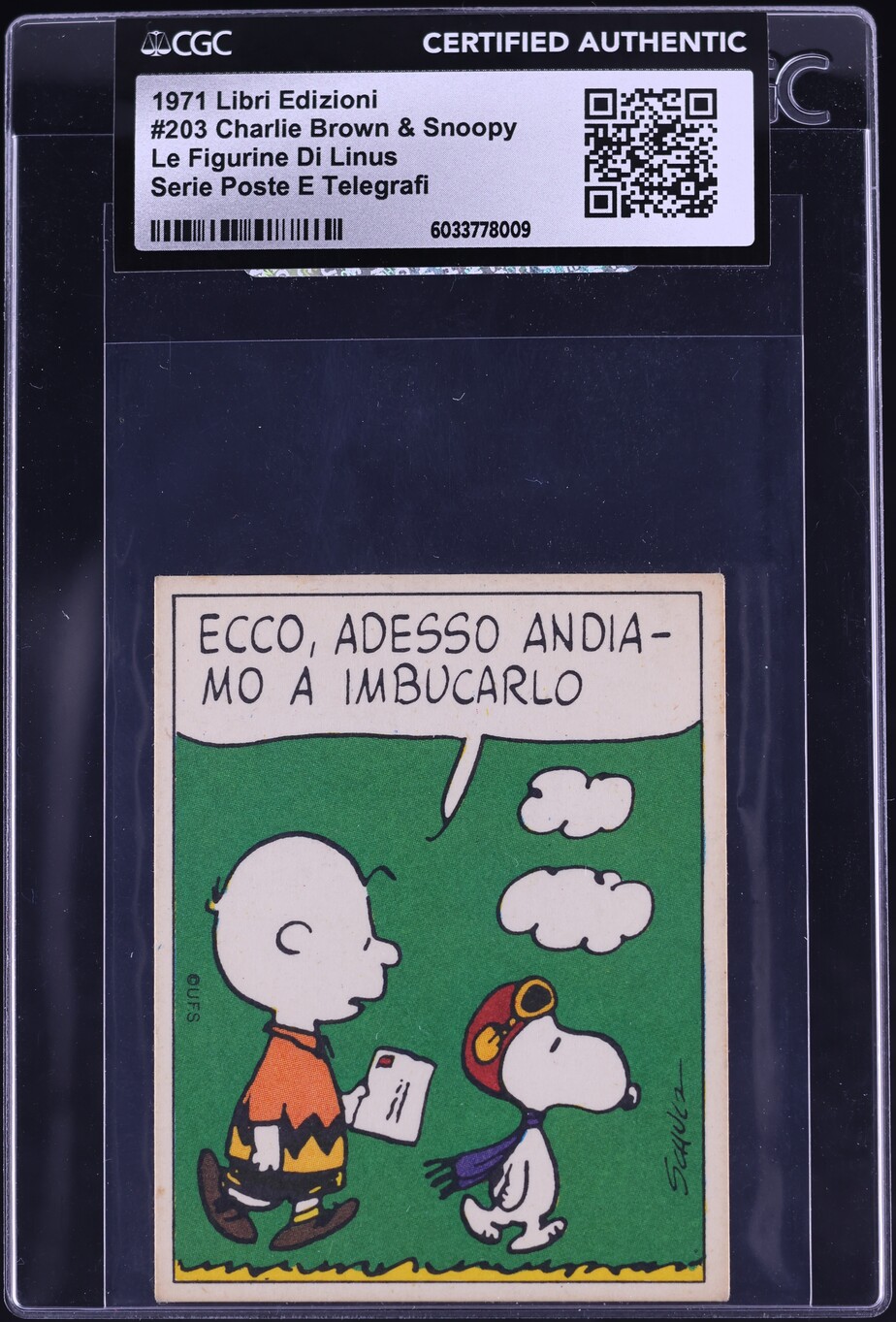 1971 Libri Edizioni La Figurine Di Linus Charlie Brown & Snoopy ITALIAN ...